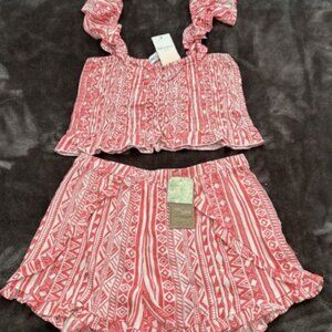 Salty Lemon | Shorts | 2 Pc Salty Lemon Camisole Shorts Set Sz Large ...